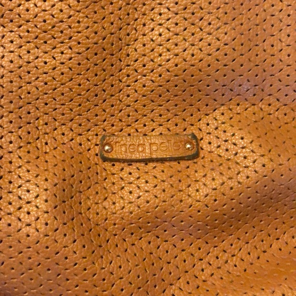 Linea Pelle | Bags | Linea Pelle Perforated Leather Tote | Poshmark